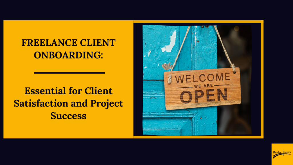 Freelance Client Onboarding: Essential for Client Satisfaction and ... Freelance Client Onboarding: Essential for Client Satisfaction and ...